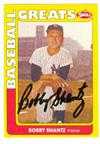 Bobby Shantz autographed Baseball Card (New York Yankees) 1990 Swell Legends #83