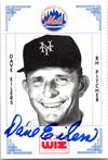 Dave Eilers autographed baseball card (New York Mets, LC) 1991 Wiz Mini #104