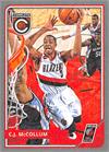 Cj Mccollum Basketball Card Portland Trail Blazers 2015 Panini
