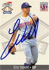 Eric Valent autographed baseball card (Philadelphia Phillies, FT) 1999 Team Best Minor League ...