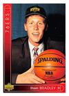 Shawn Bradley basketball card rookie (Philadelphia 76ers) 1994 Upper Deck #163